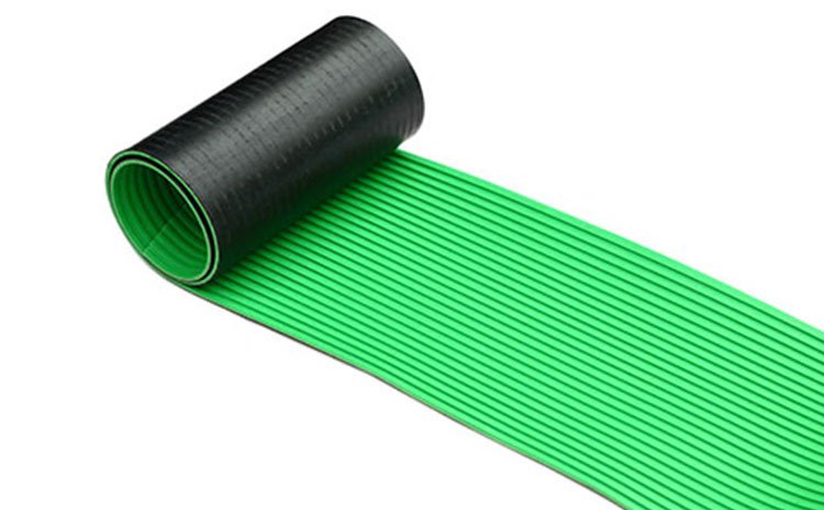 Horizontal Rib Rubber Sheet