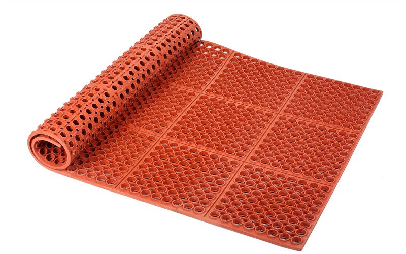 heavy duty rubber mat with connectors