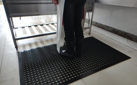 rubber safety mat